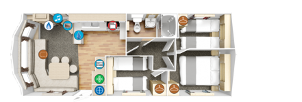 New Willerby Rio Gold 3-bedroom 2017 for Sale | Static Caravan Holiday Home